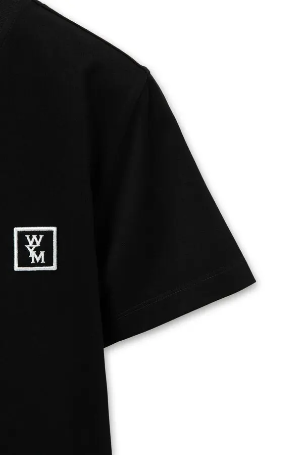 WOOYOUNGMI Short-sleeve T-shirt With Logo Detail - Black