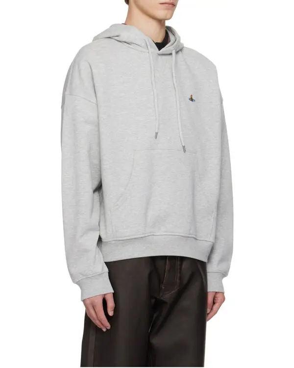 VIVIENNE WESTWOOD Ashton Drawstring Hoodie - Grey