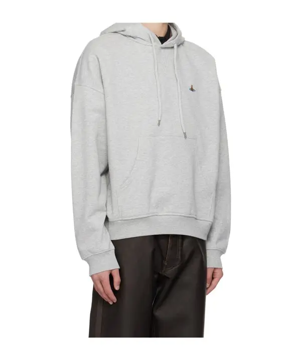 VIVIENNE WESTWOOD Ashton Drawstring Hoodie - Grey