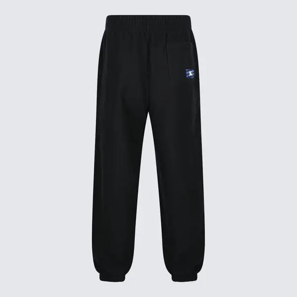 Burberry Equestrian Knight Cropped-leg Track Pants