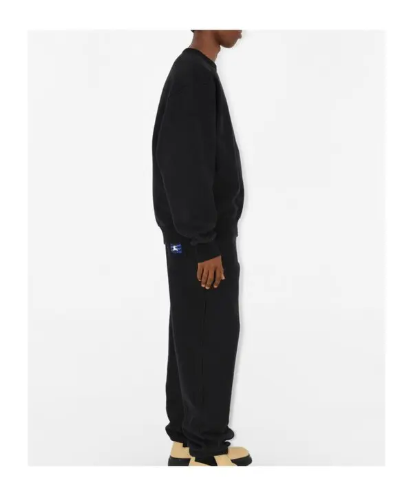 Burberry Equestrian Knight Cropped-leg Track Pants