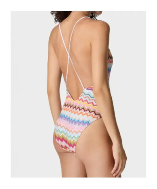 Missoni Zigzag Pattern One-piece Swimsuit - Multiple Colors