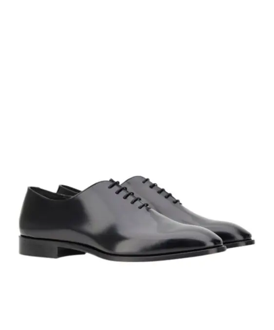 Canali Patent-finish Leather Oxford Shoes