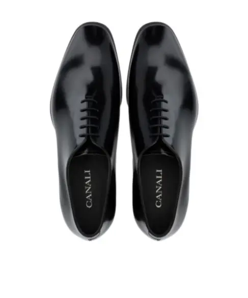 Canali Patent-finish Leather Oxford Shoes