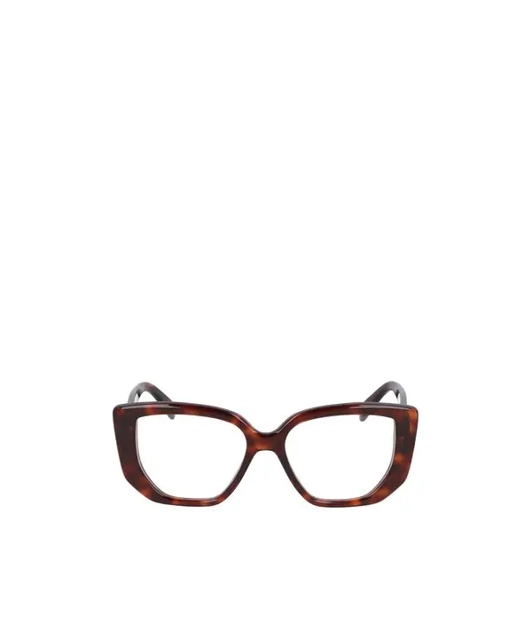 Celine Logo Flat Mirror Eyeglasses - Multicolor