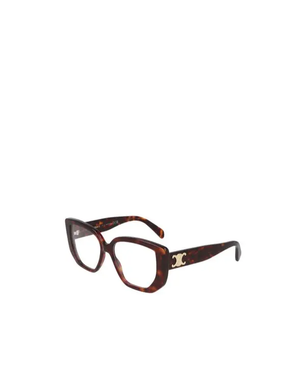Celine Logo Flat Mirror Eyeglasses