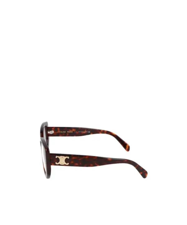Celine Logo Flat Mirror Eyeglasses