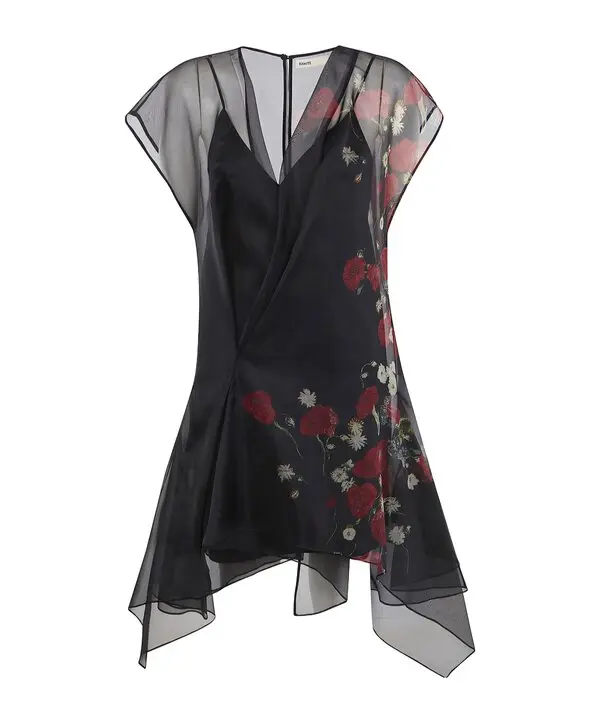 Khaite Merith Dress - Blackred