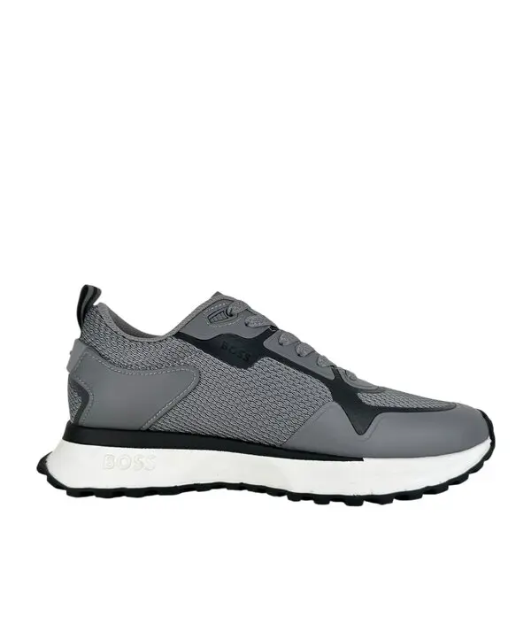 Hugo Boss Lace-up Sneakers With Logo Detailing