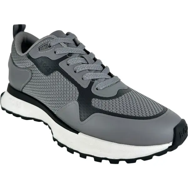 Hugo Boss Lace-up Sneakers With Logo Detailing
