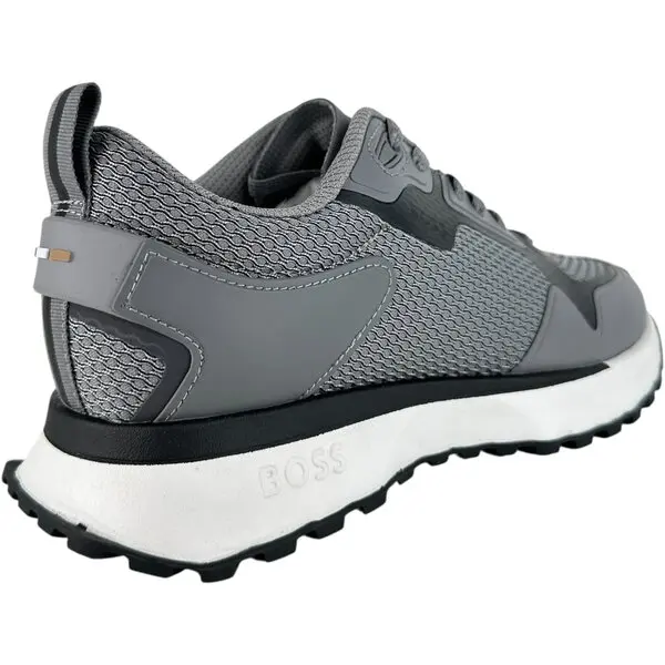 Hugo Boss Lace-up Sneakers With Logo Detailing