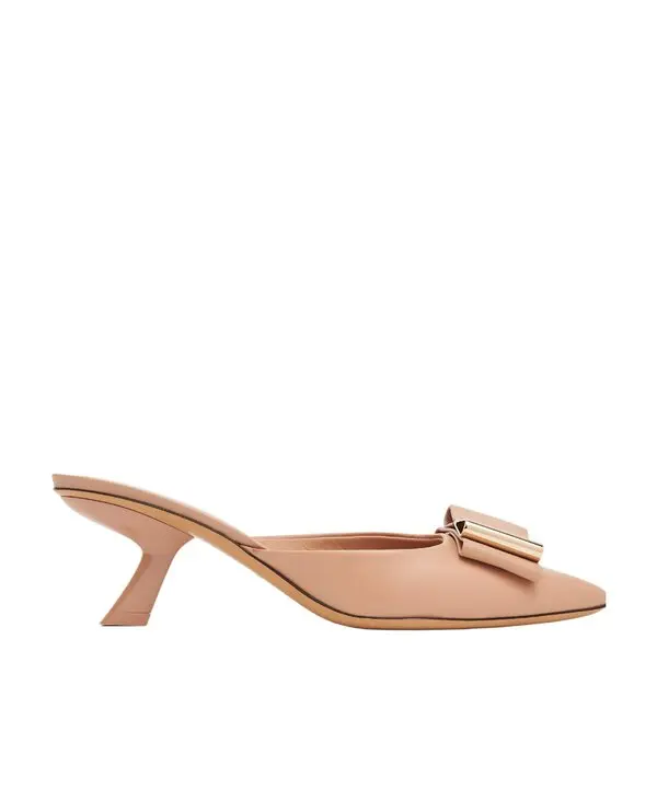 FERRAGAMO Bow Detail Mules