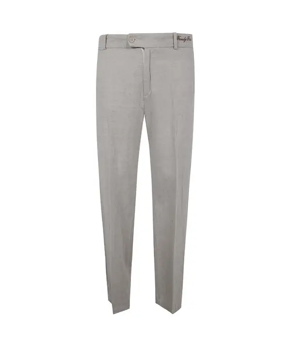 FAMILY FIRST Embroidered Logo Trousers - White