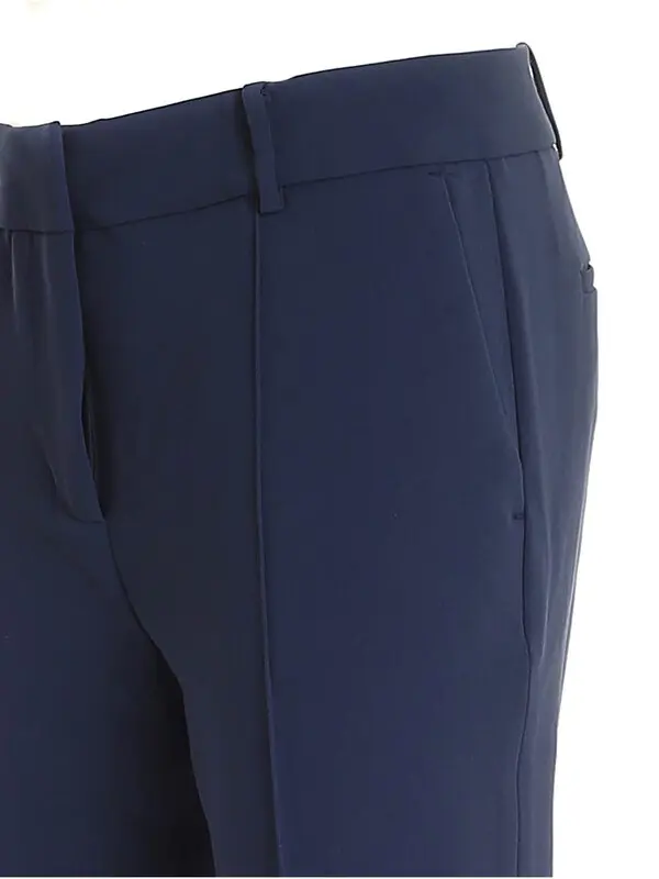Michael Kors Tailored Slim Fit Pants - Blue