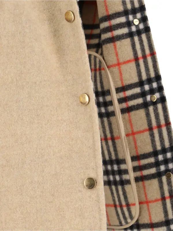 Burberry Double-faced Wool Twill Overshirt