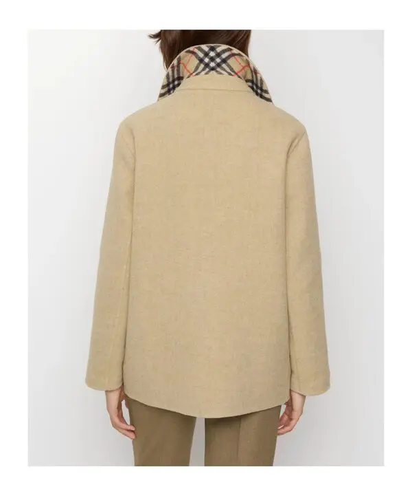 Burberry Double-faced Wool Twill Overshirt
