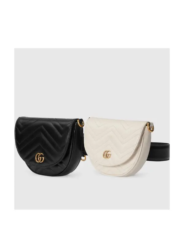 Gucci Double G Quilted Belt Bag
