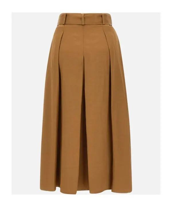 KAOS Pleated Midi Skirt