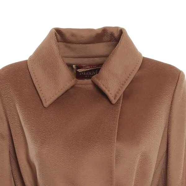 Max Mara Bcollag Belted Long-sleeved Coat