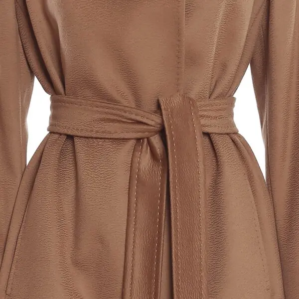 Max Mara Bcollag Belted Long-sleeved Coat
