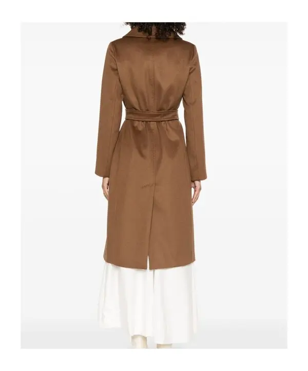 Max Mara Bcollag Belted Long-sleeved Coat