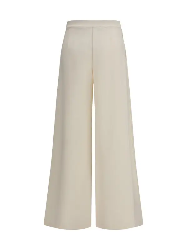 Max Mara Nigella Wide Leg Jersey Trousers