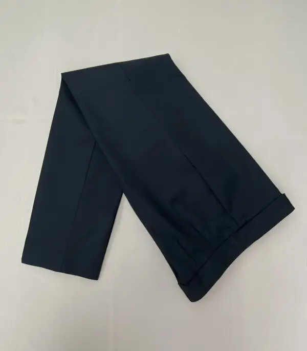 Max Mara Pleated Casual Trousers - Black