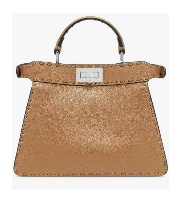 Fendi Peekaboo Iseeu Small Tote Bag - Brown
