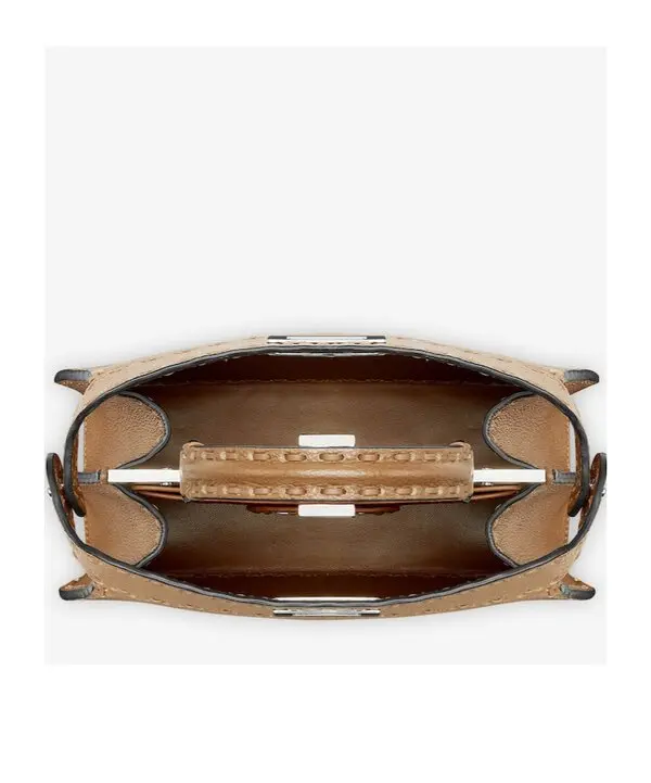 Fendi Peekaboo Iseeu Small Tote Bag - Brown