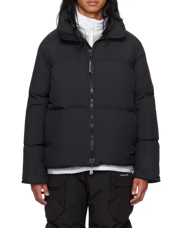 Canada Goose Lawrence Zip-up Padded Parka - Black