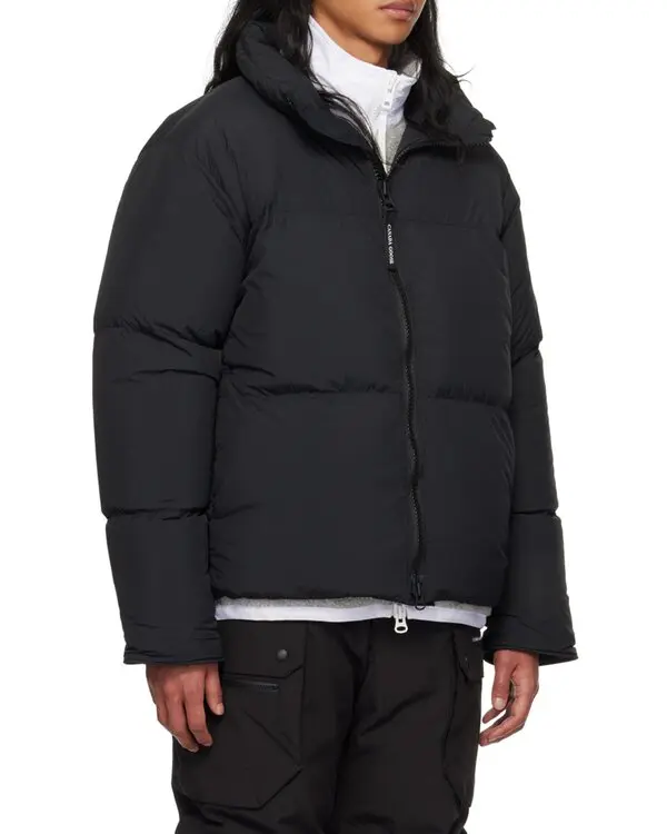 Canada Goose Lawrence Zip-up Padded Parka - Black