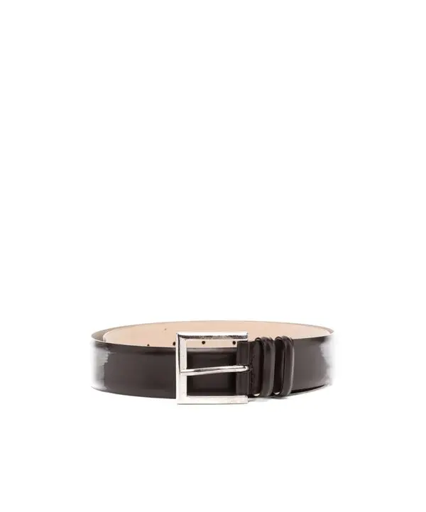 ORTIGNI Buckle Belt - Brown