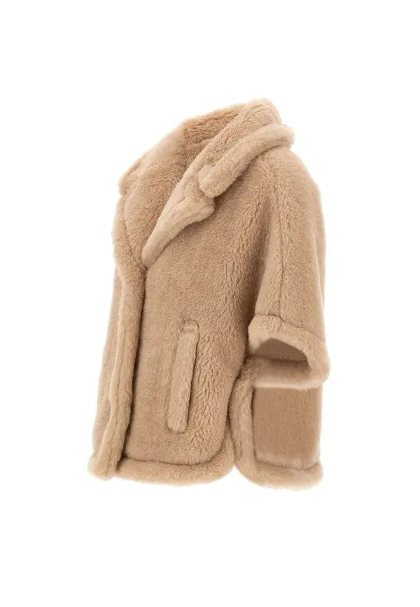 Max Mara Corvino Short Sleeved Button-up Coat