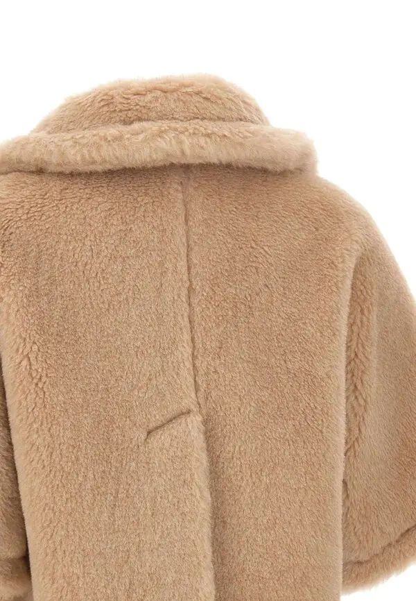 Max Mara Corvino Short Sleeved Button-up Coat