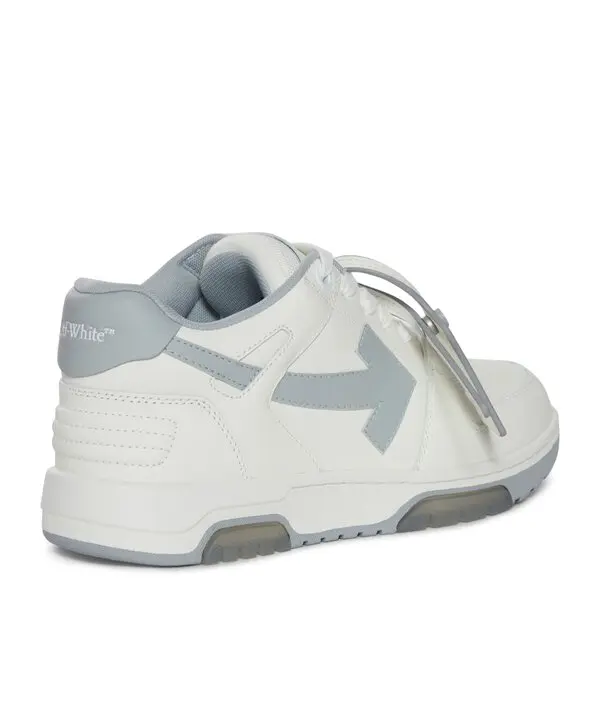 Off-White Out Of Office Lace-up Sneakers With Perforated Details - White