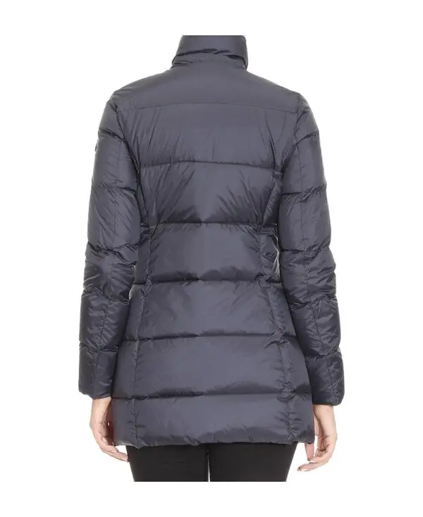 Emporio Armani Down Puffer Coat With Stand Collar