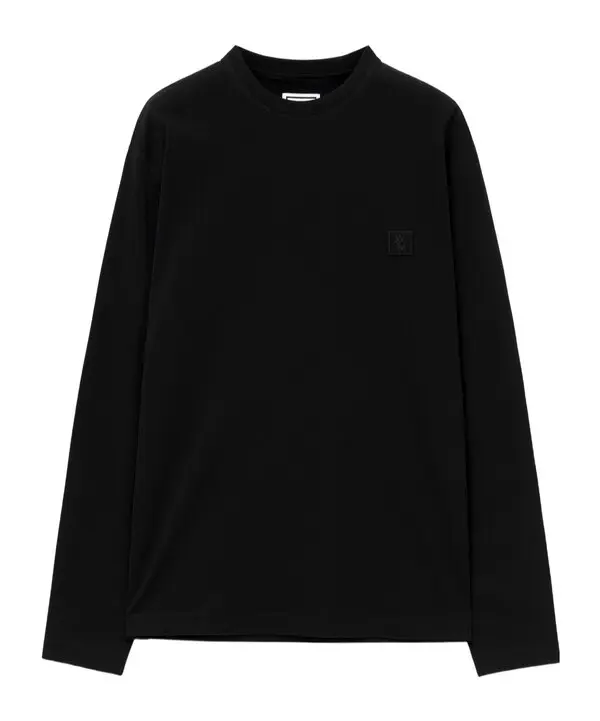 WOOYOUNGMI Logo Patch Crewneck T-shirt