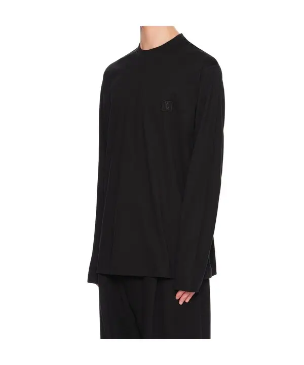 WOOYOUNGMI Logo Patch Crewneck T-shirt