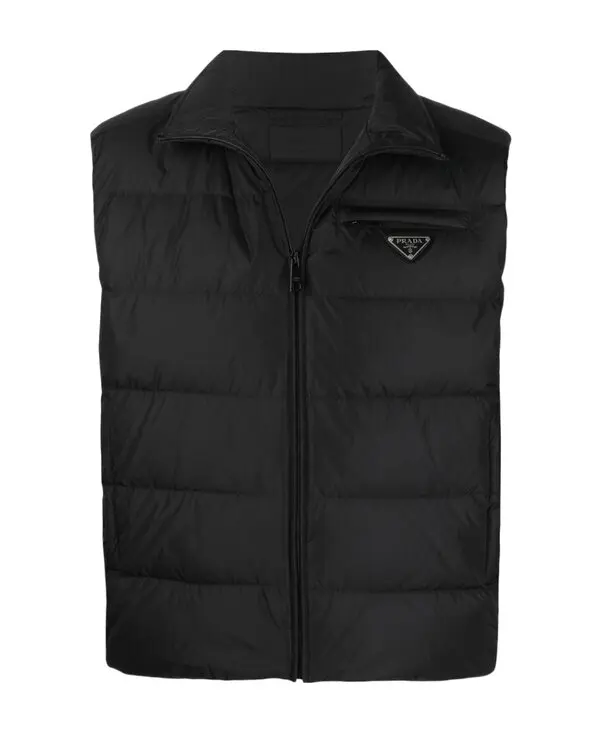 Prada Logo Padded Vest