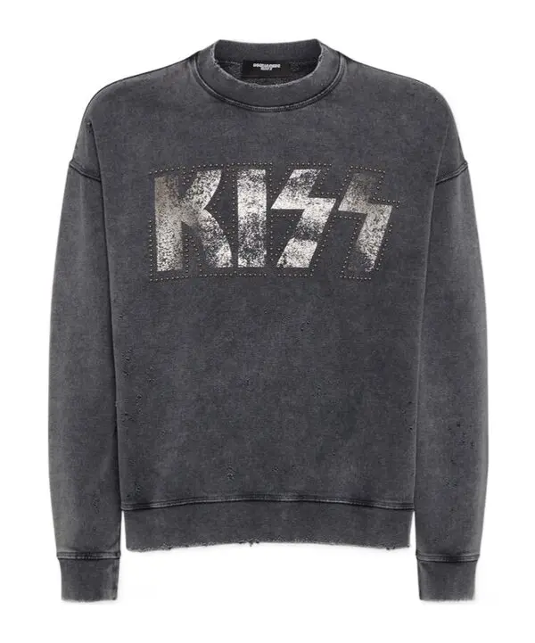 Dsquared2 Kiss X D2 Sweatshirt - Dark Gray