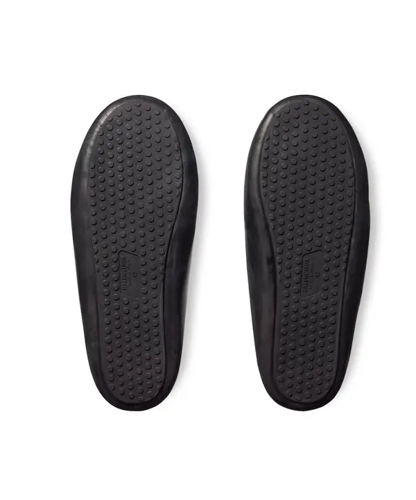 Balenciaga Château Flat Mules - Black