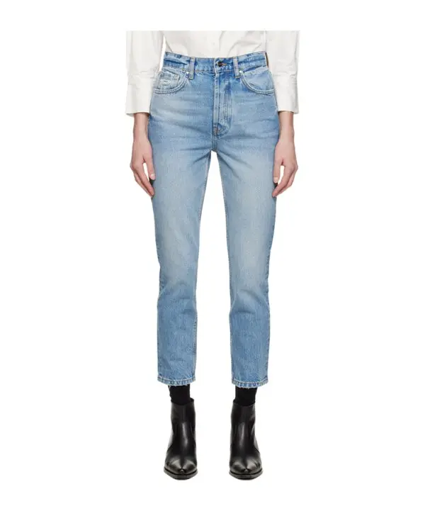 ANINE BING Sonya Straight-leg Jeans