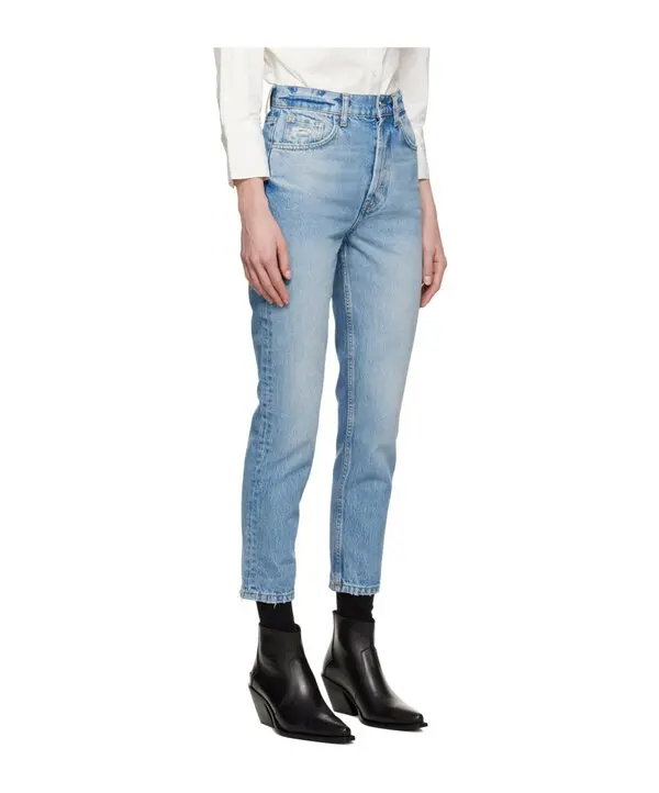 ANINE BING Sonya Straight-leg Jeans
