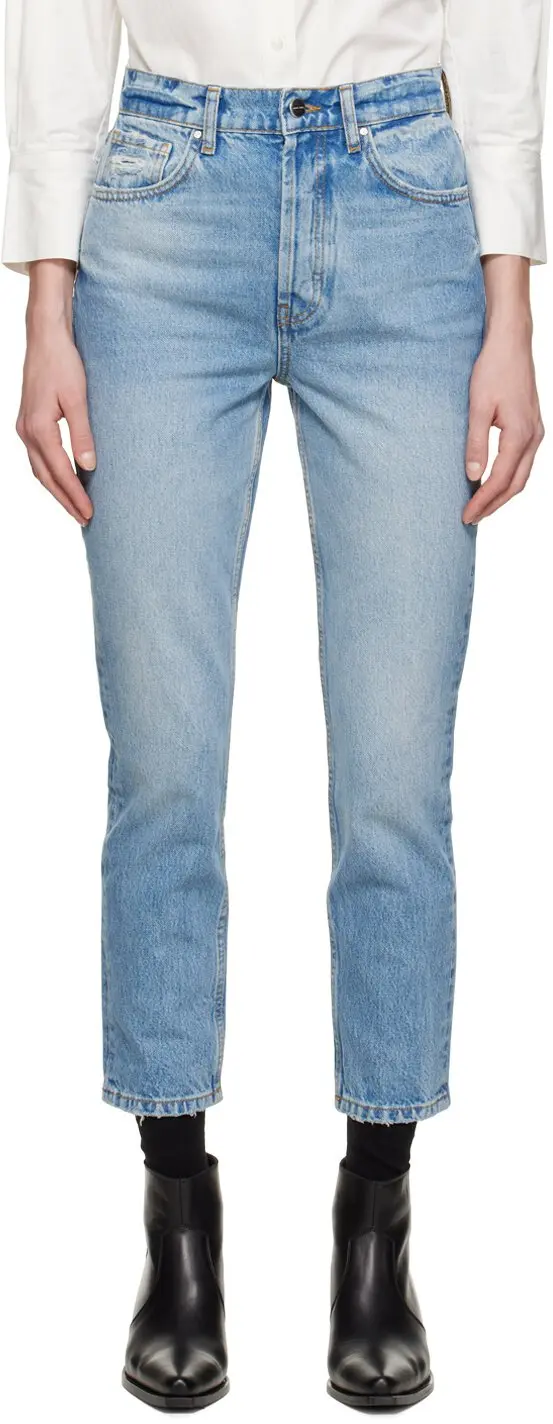 ANINE BING Sonya Straight-leg Jeans