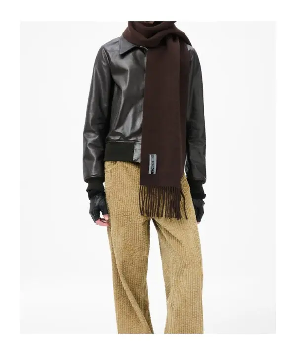 Our Legacy Estate Wool Scarf - Espresso
