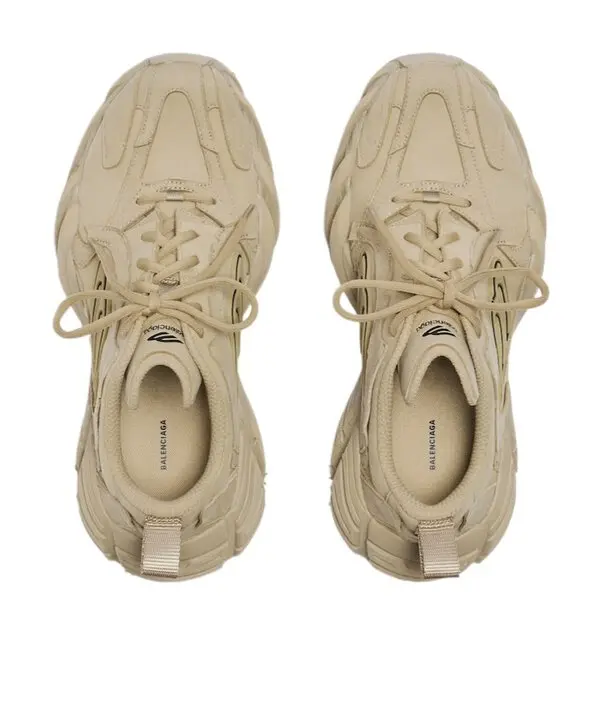 Balenciaga Monday Lace-up Sneakers - Beige