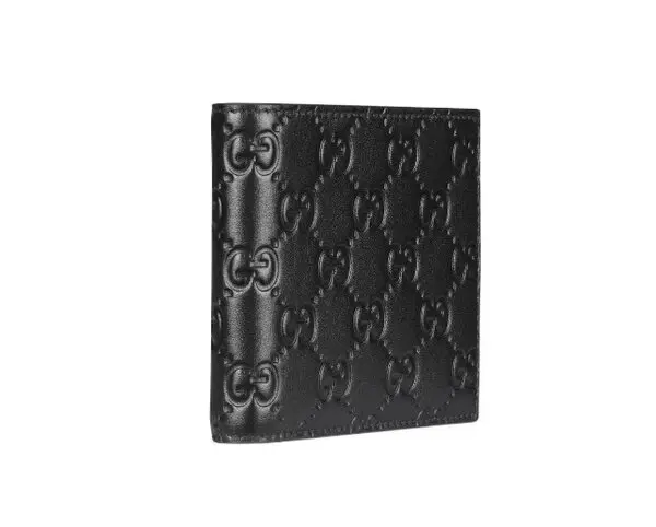 Gucci Gg Emblem Coin Wallet - Black