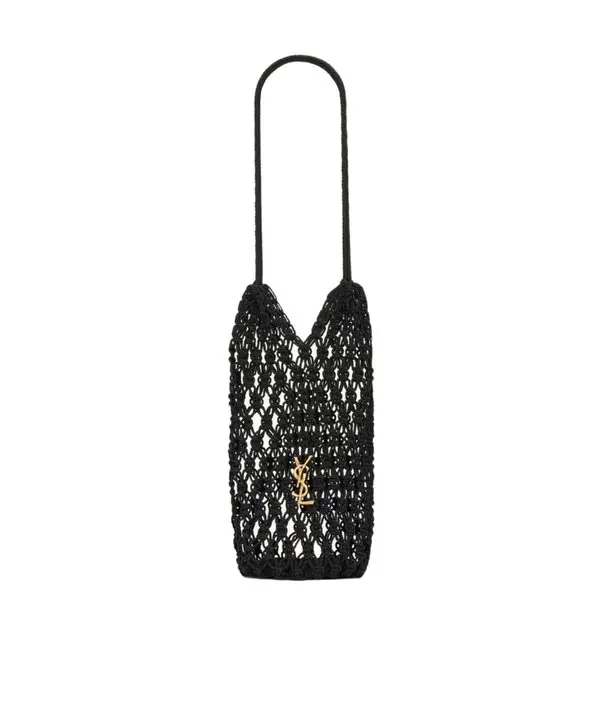 Saint Laurent Cassandre Logo Plaque Large Tote Bag