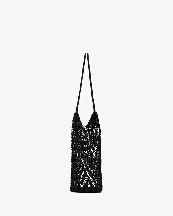 Saint Laurent Cassandre Logo Plaque Large Tote Bag