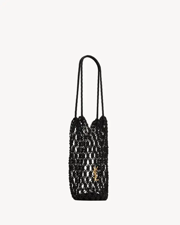 Saint Laurent Cassandre Logo Plaque Large Tote Bag